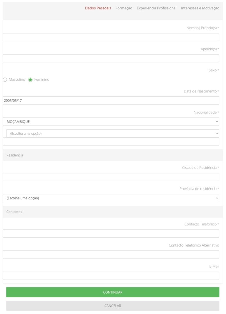 Recrutamento Moza Banco: CANDIDATURA ESPONTÂNEA 2026