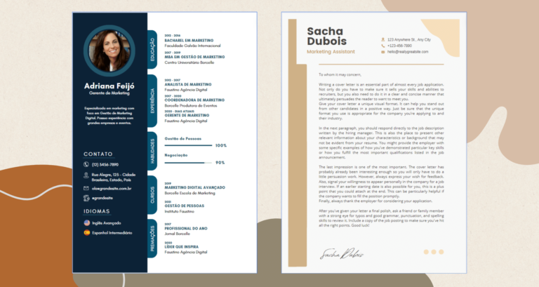 Criação de CVs e Cartas de Apresentação Modernos - Sovagas